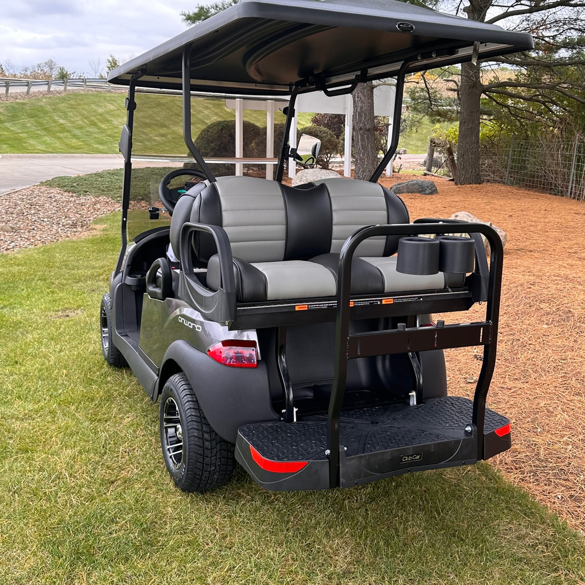 2025 Club Car Onward Gas 4 Passenger Dark Silver Golf Cart – Chuck's ...