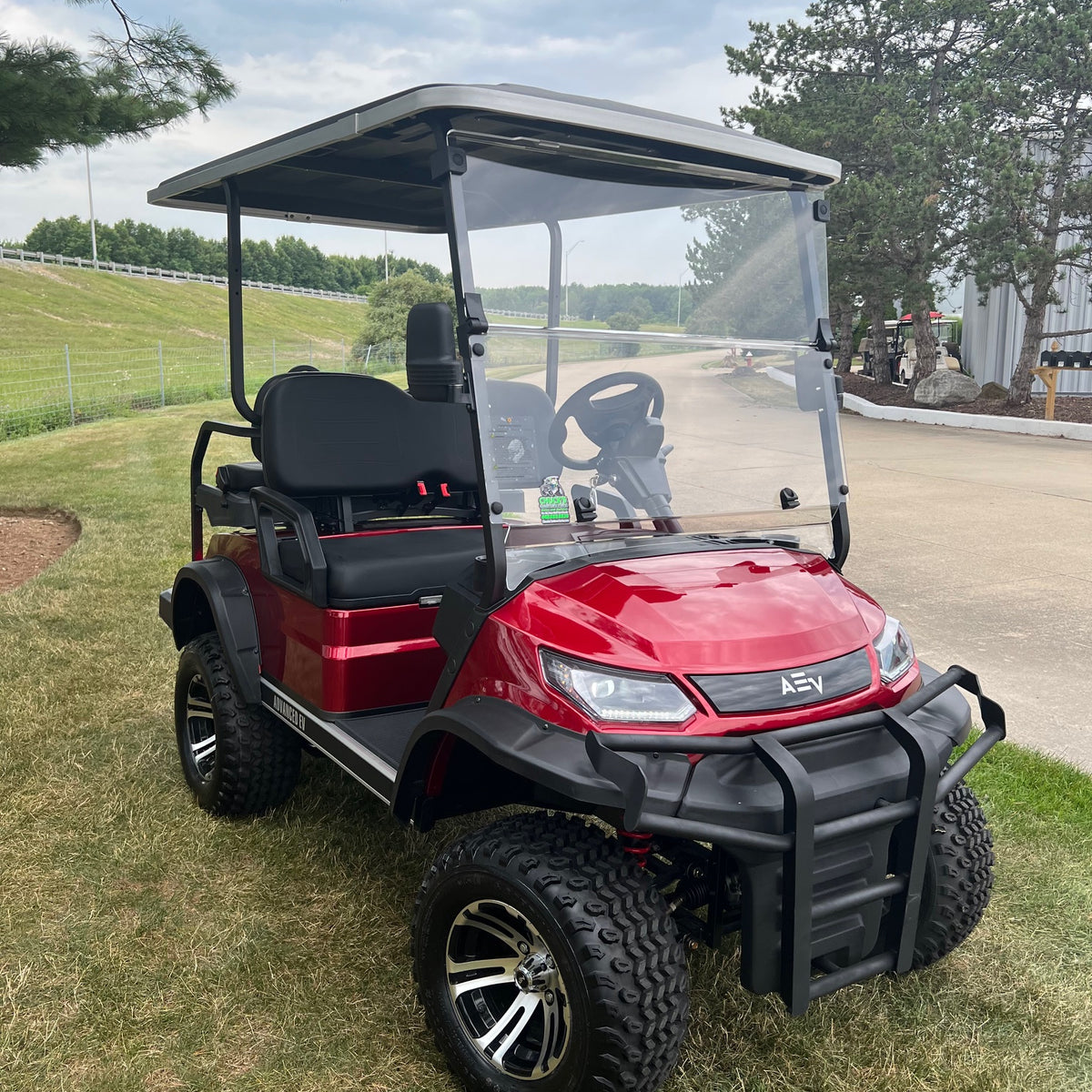 Advanced Ev Advent Click Lithium Lifted Electric Golf Cart – Chuck's ...