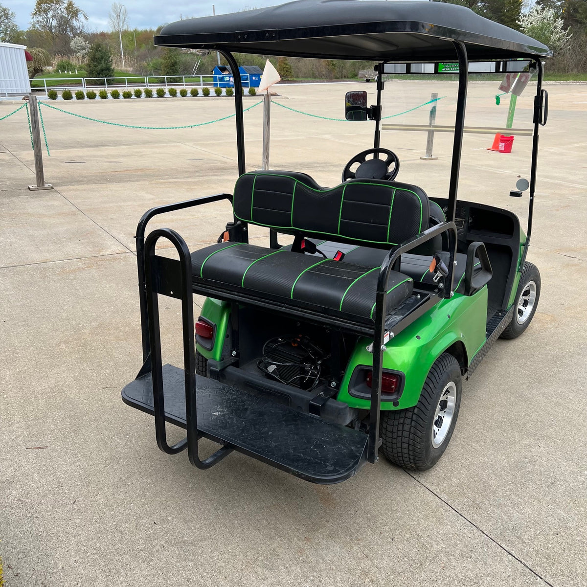 Ezgo Four Seater 36 Volt Electric Golf Cart – Chuck's Custom Carts 'n Parts