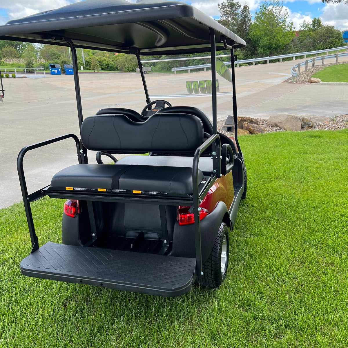 2022 Club Car Tempo Candy Red Gas 4 Passenger Golf Cart – Chuck's ...