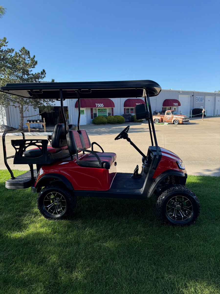 Madjax E Series Four Passenger Lifted Lithium Electric Golf Cart ...