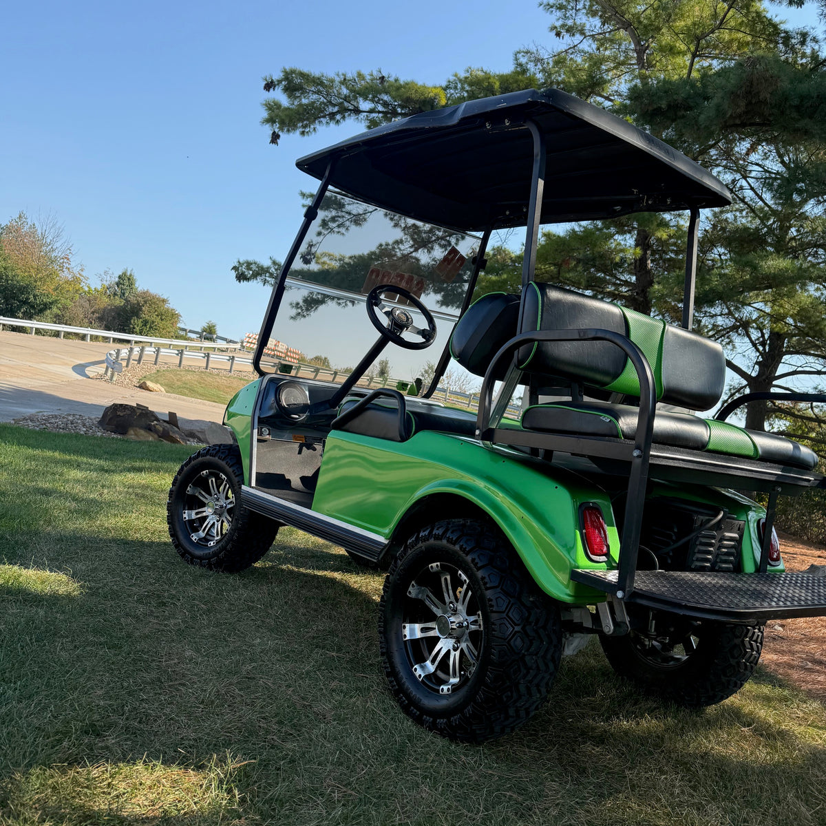 Club Car DS Lifted Four Seater Electric Golf Cart – Chuck's Custom ...