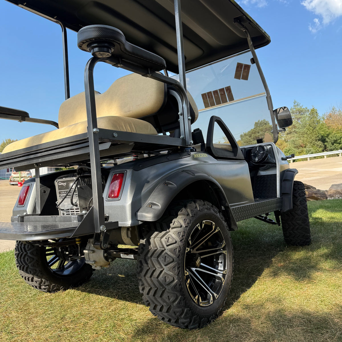 Club Car DS Lifted Four Seater Electric Street Golf Cart – Chuck's ...