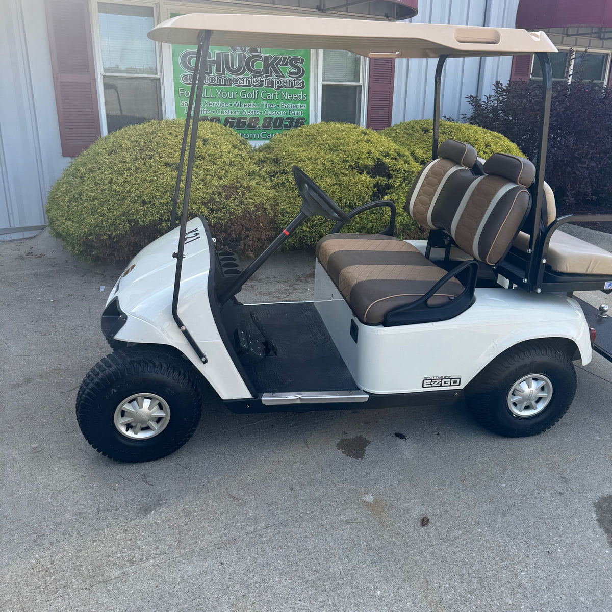 2008 Ezgo Four Seater 36 Volt Electric Golf Cart – Chuck's Custom Carts ...