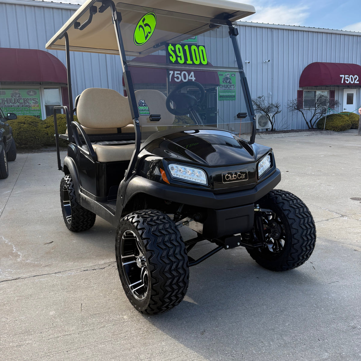 2025 Club Car Tempo Lifted 4 Passenger Electric Golf Cart – Chuck's ...