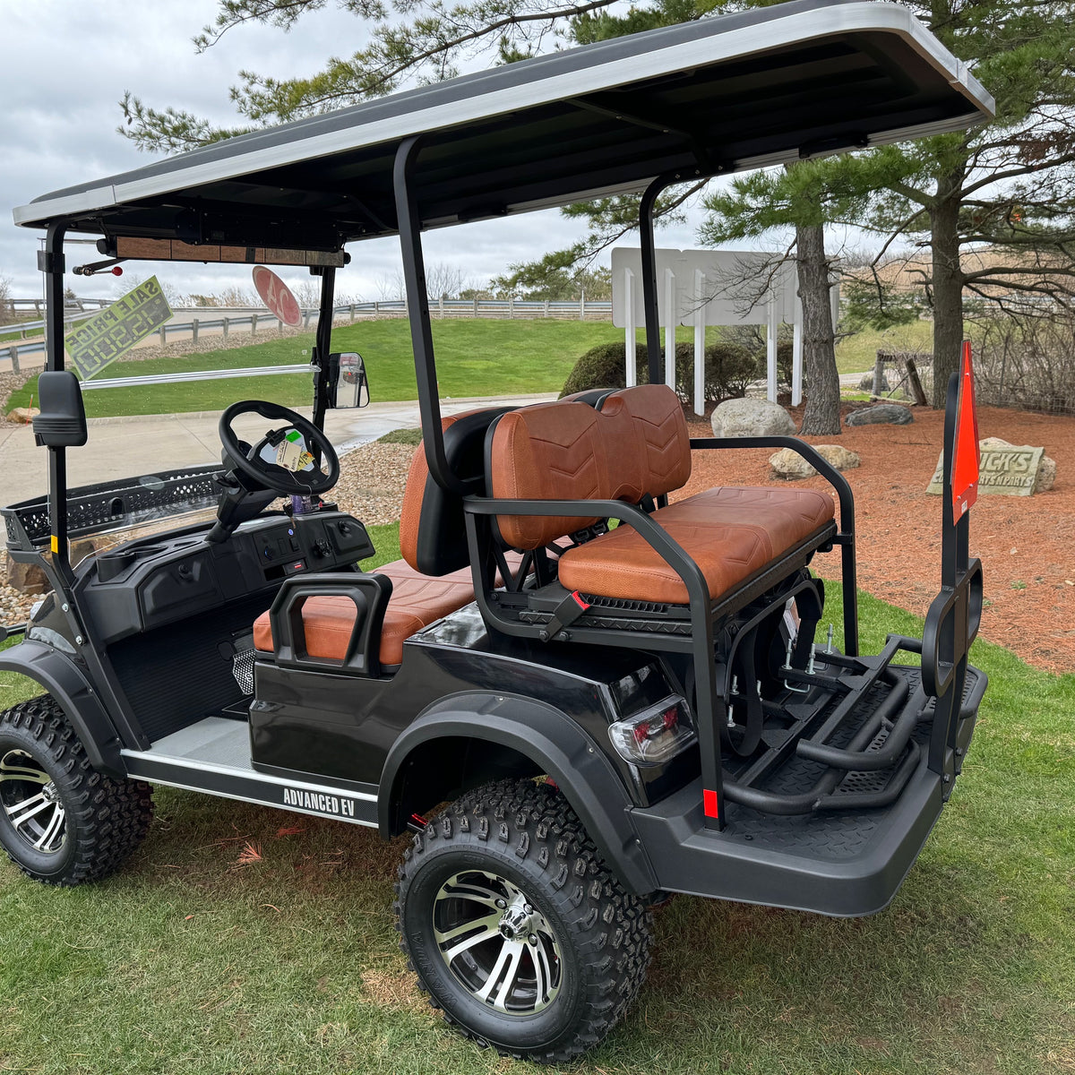 Advanced Ev Advent 4 Lifted Lithium Lsv Electric Golf Cart – Chuck's ...