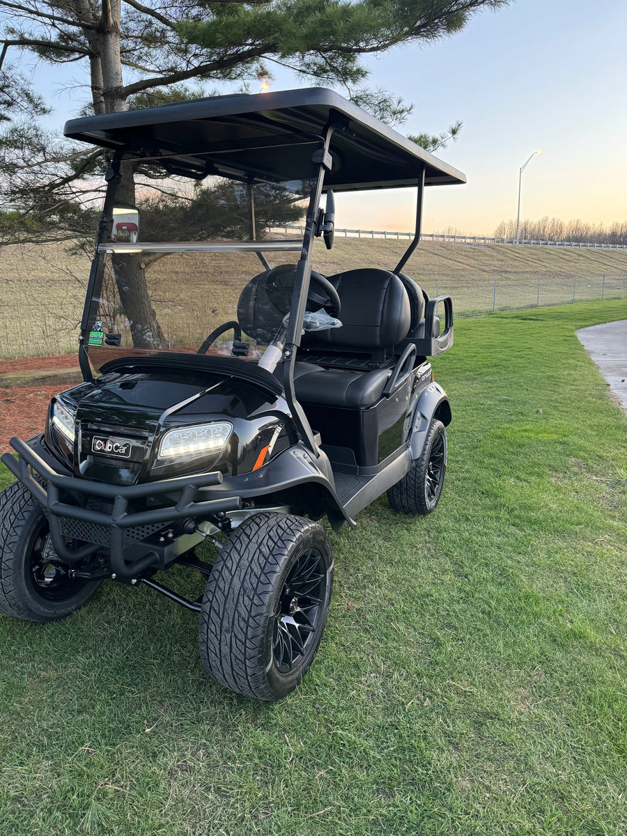 2025 Club Car Lifted Black Onward Gas Four Passenger Golf Cart – Chuck ...