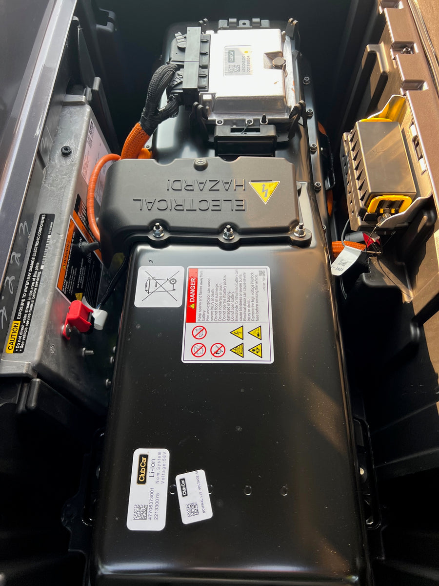 Club Car Onward Lithium Hp Dark Silver Four Passenger Golf Cart – Chuck ...